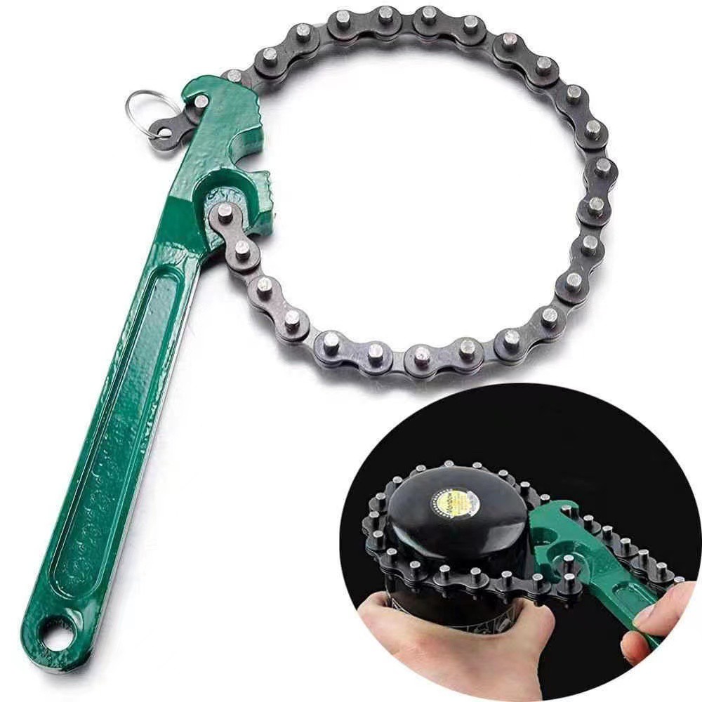 Oil Filter Chain Wrench removal tool 8inch/12inch | Shopee Philippines