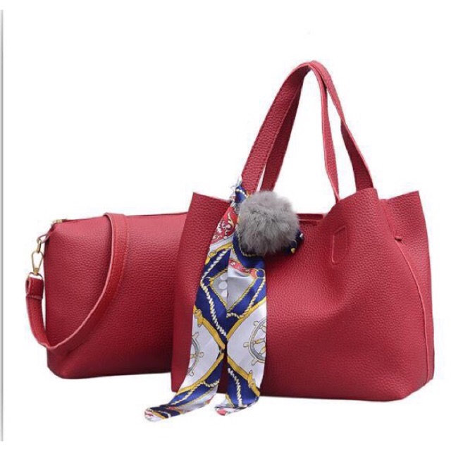 AMARA 2 in 1 Bag with Twilly ( 5 colors) | Shopee Philippines