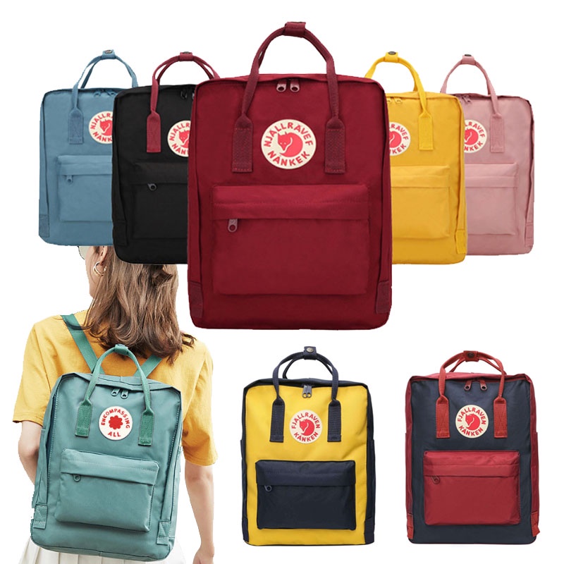 Classic Korean School Backpack Arctic--FoxLadies Men's Casual Bag ...