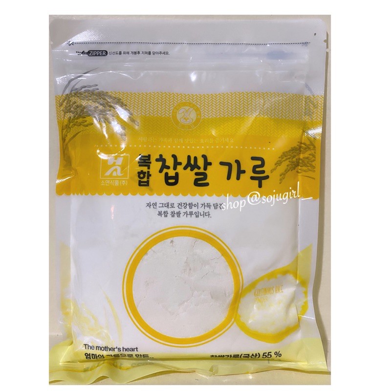 300g Korean Glutinous Rice powder flour Chapssalgaru | Shopee Philippines