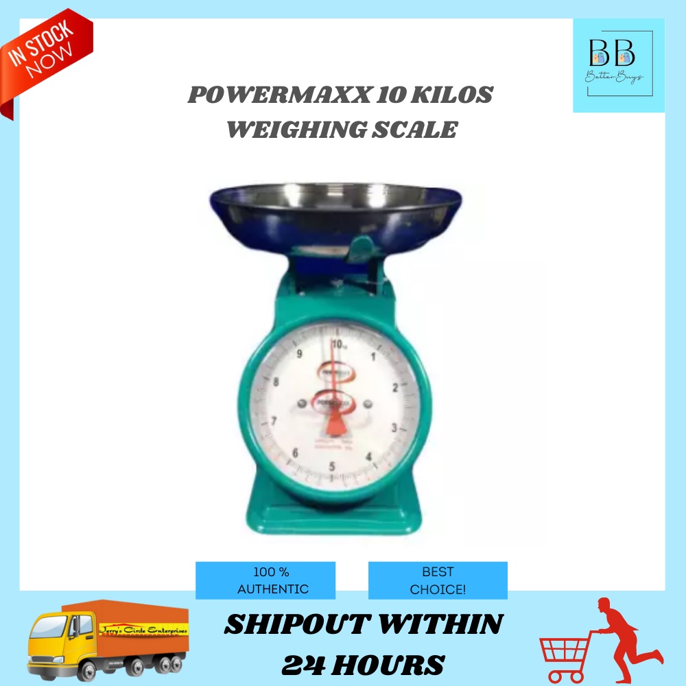 POWERMAXX 10 KILOS WEIGHING SCALE / TIMBANGAN (1 TIMBANGAN ONLY PER ...