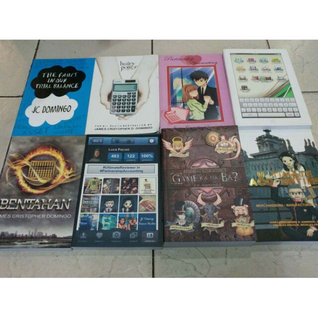 Original Taglish Accounting Books by JCDomingo | Shopee Philippines