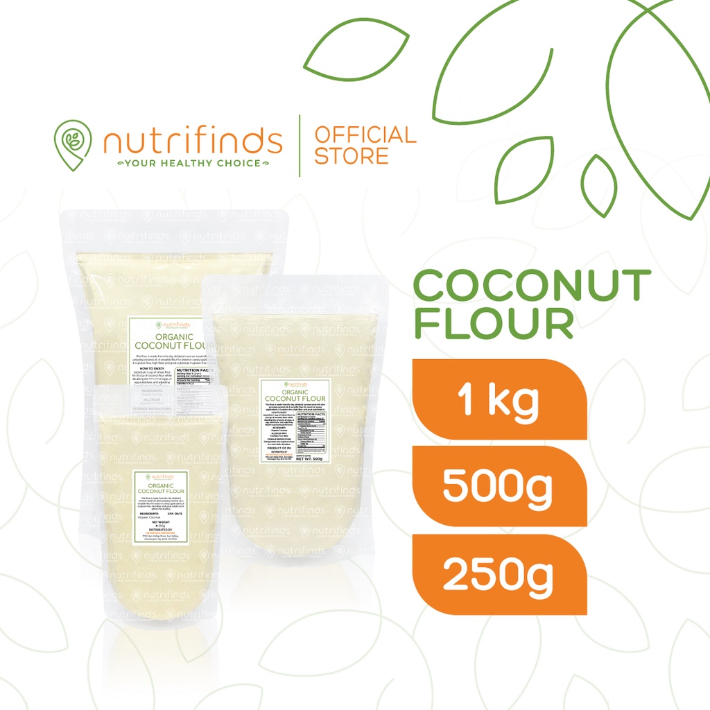 Nutrifinds® Organic Coconut Flour | Shopee Philippines