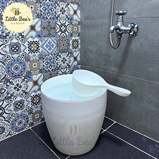 Minimalist Classy Timba & Tabo | White Pail Water Storage Bucket ...