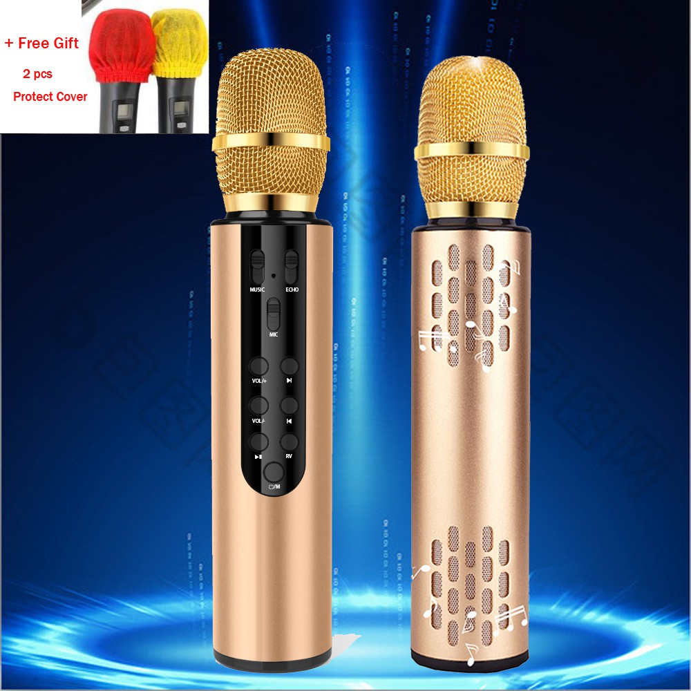 New Luxury 100% original bluetooth microphone KTV perfect sound ...