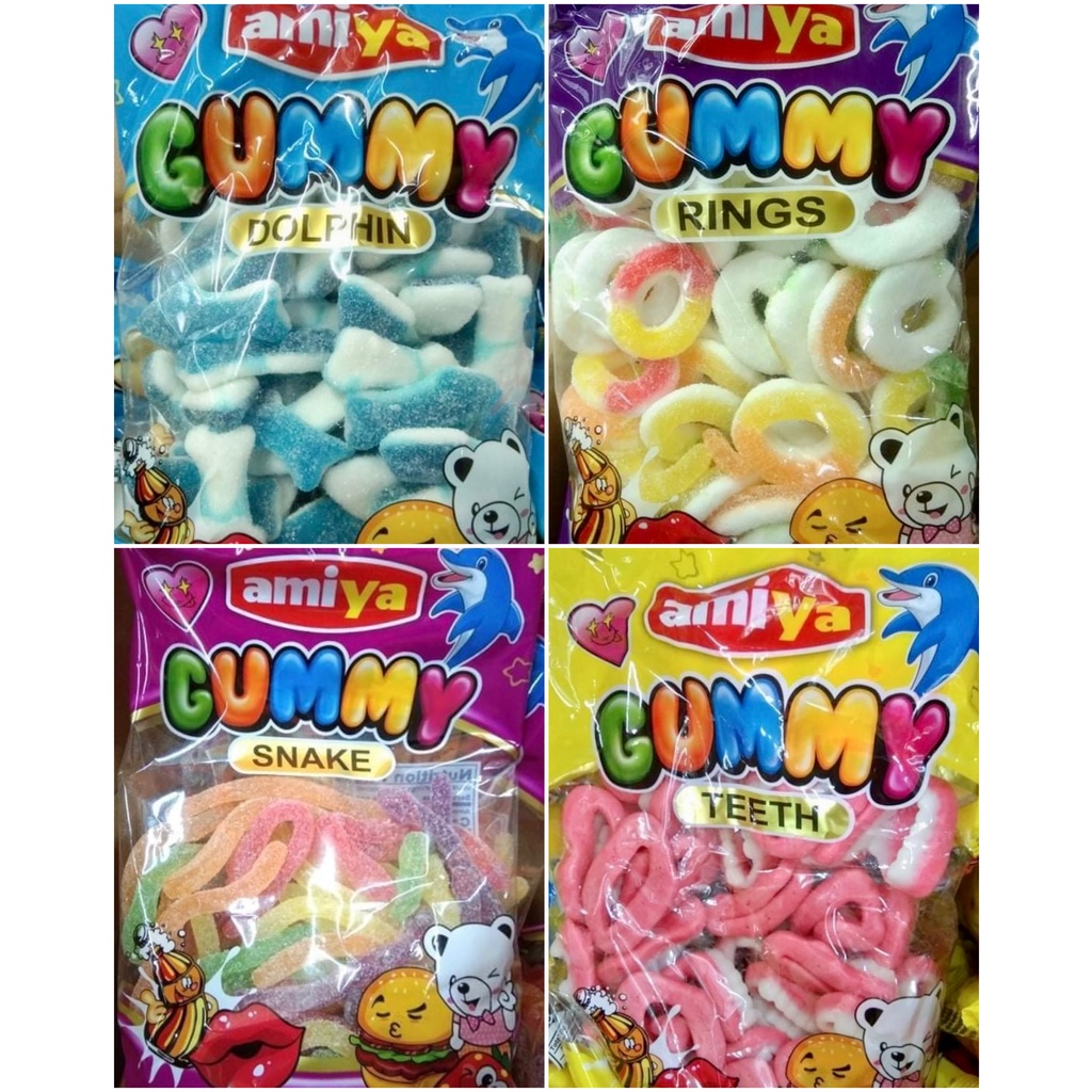 Gummy Sweets Gummies (aprox 50pcs) 250grams per pack | Shopee Philippines