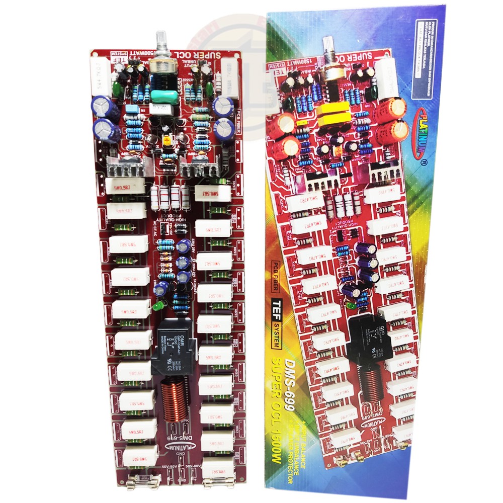 Super Ocl Tef 1500watt Mono Dms Mono Power Amplifier Driver Kit - @ 699 ...