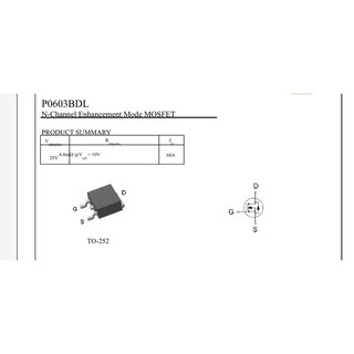 NIKOS P0603BDL N-CHANNEL MOSFET ORIGINAL | Shopee Philippines