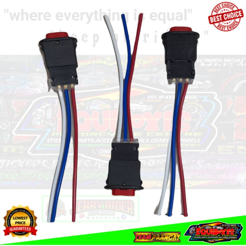 HAZARD SWITCH 3 WAY WITH WIRE | Shopee Philippines