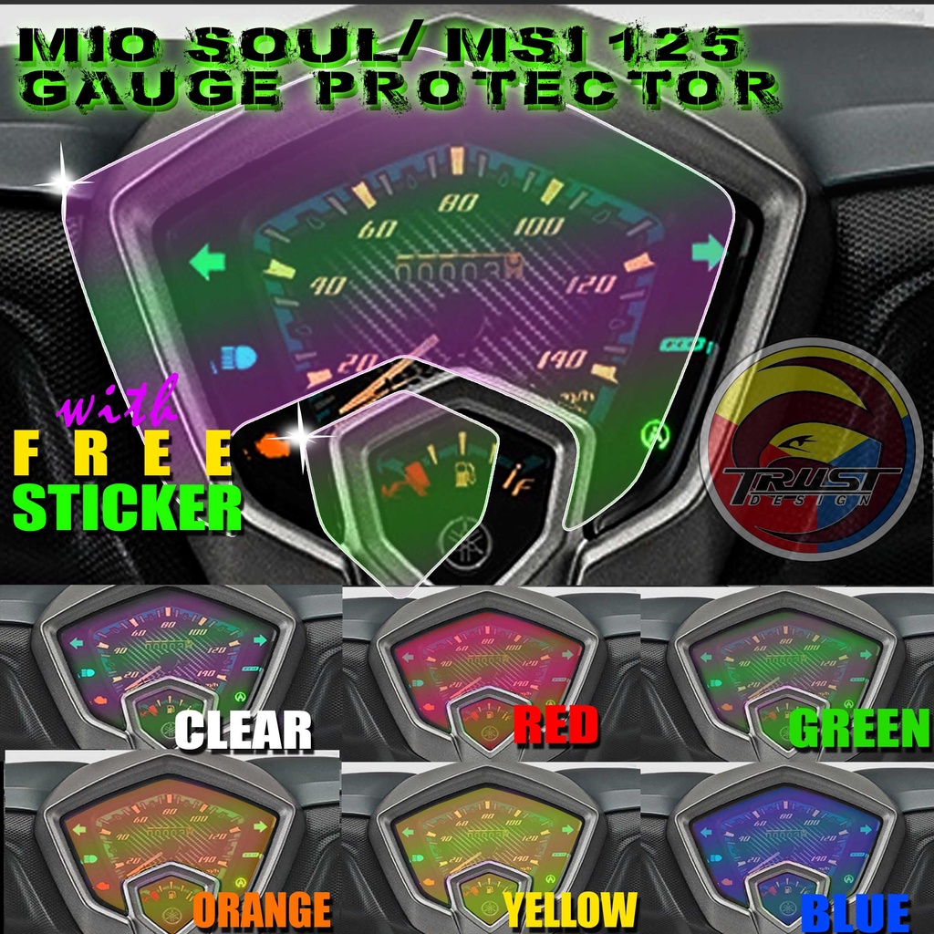 Chameleon Mio Soul 125 / Msi 125 Gauge Protector | Shopee Philippines