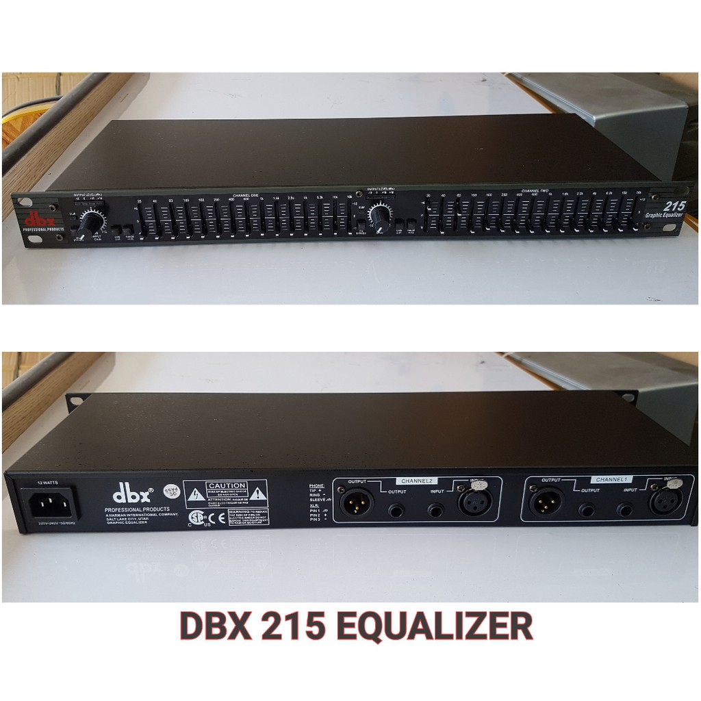 DBX 215 / 131 2-Series Graphic Equalizer (DBX-215White) | Shopee Philippines