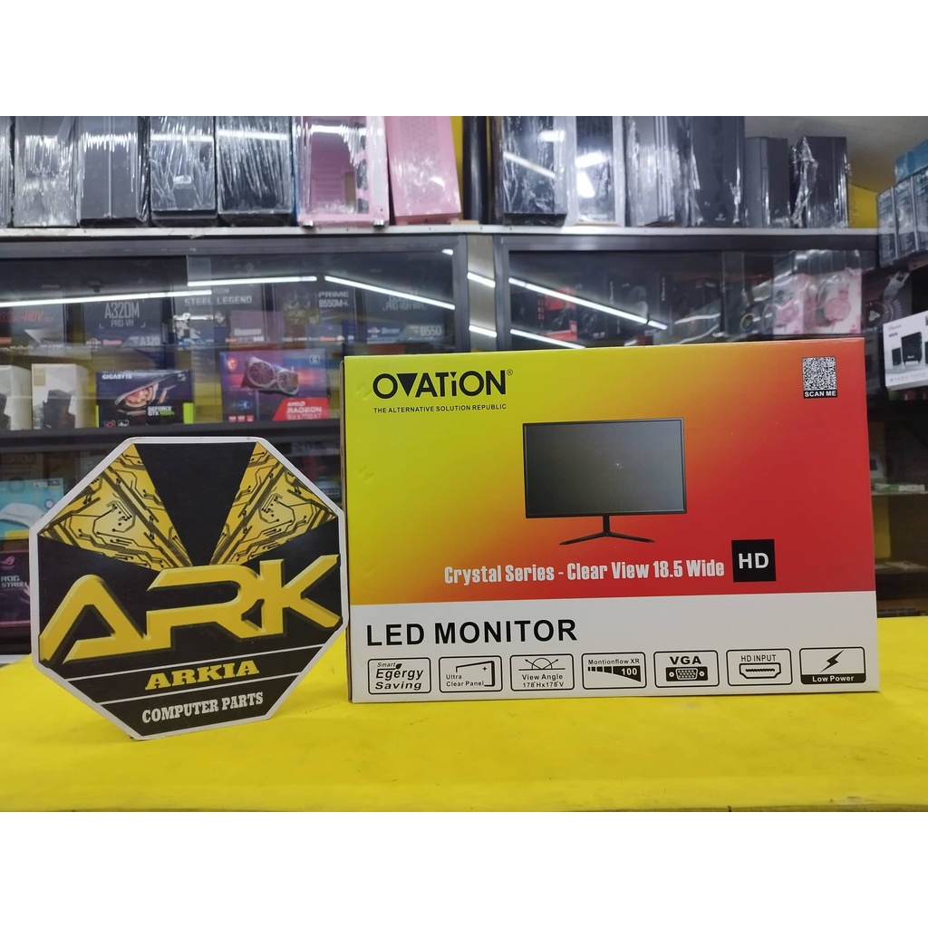 Ovation 18.5Inches Crystal Monitor | Shopee Philippines