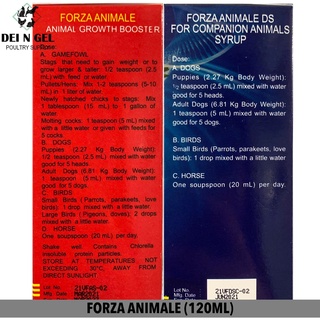 FORZA ANIMALE AGB / FORZA ANIMALE DS - 120ML (CHOOSE COLOR) | Shopee ...