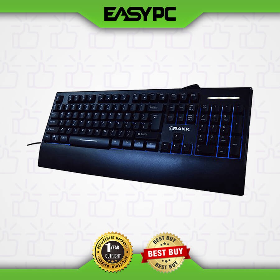 Rakk Illuminated Gaming Keyboard V2 BVR | BeeCost