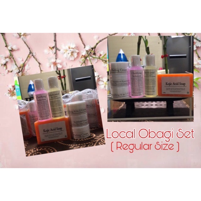 Local OBAGI SET (REGULAR SIZE) | Shopee Philippines