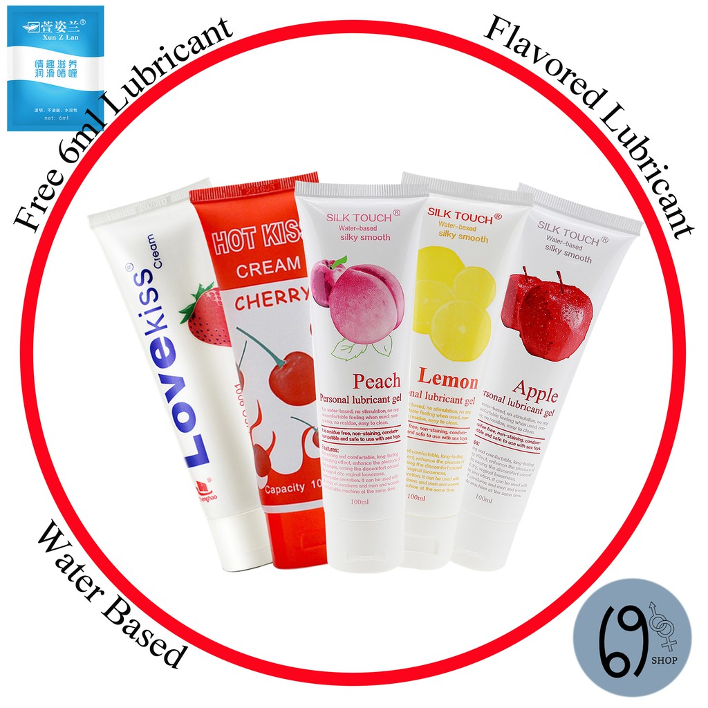 69 Shop Hot Kiss 100ML Water Based Fruits Flavor Lube Vagina Anal ...