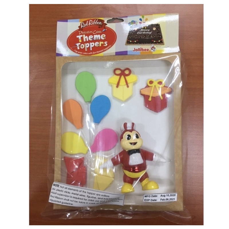 Jollibee Toys (Jollibee Cake Topper) Jollibee Cake Decorations | Shopee ...