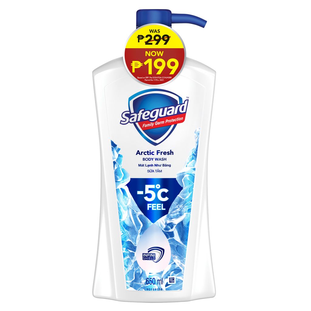 Safeguard Bodywash Arctic Fresh 650ml | Shopee Philippines