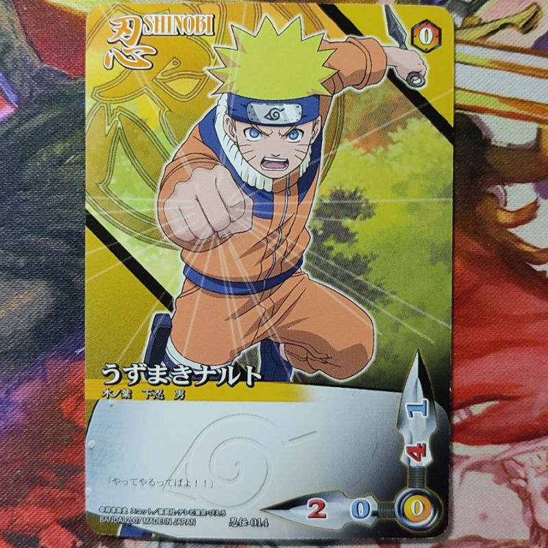 Bandai Naruto Card Game : Shinobi Character Cards | Shopee Philippines