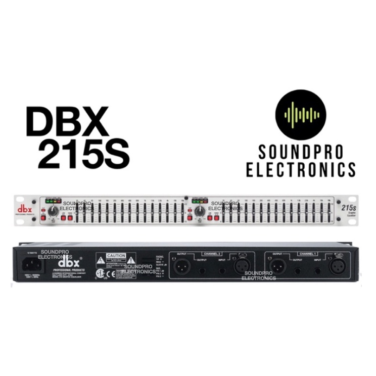 DBX 215S Dual 15 Band Graphic Equalizer 220V | Shopee Philippines