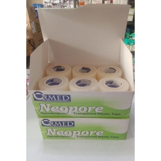 NEOPORE TRANSPARENT PLASTIC TAPE (ormed) | Shopee Philippines