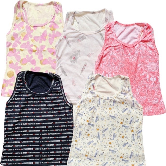 Cotton Kids Sando for Girls! Assorted and Wholesale 6 months to 2 years ...