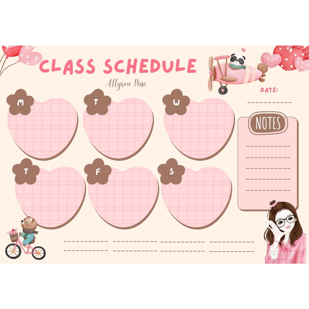 A4 Weekly Planner pad | Shopee Philippines