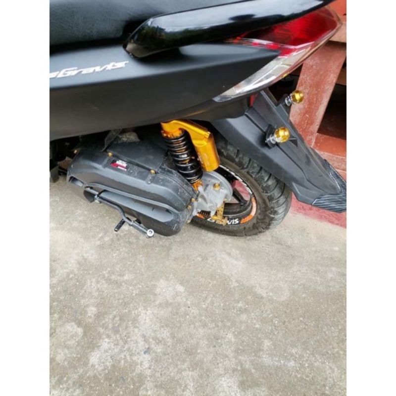 YAMAHA MIO GRAVIS and MIO GEAR REAR SHOCK (gold and silver series ...