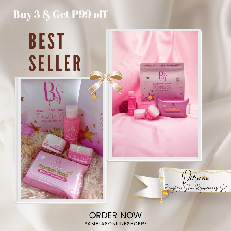 Dermax Brightest Skin Essentials Rejuvenating Facial Beauty Set ...
