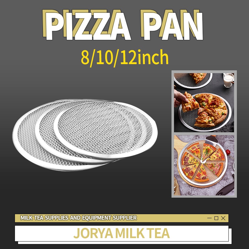 Pizza Screen Pan/Round Pizza Baking Mesh Tray/Pizza Baking Screen 8inch ...