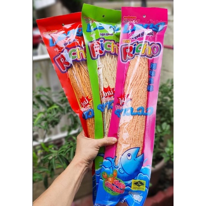 Richo Thai fish snack Super Long 170g | Shopee Philippines