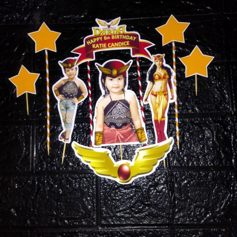 DARNA PERSONALIZED CAKE TOPPER SET | Shopee Philippines