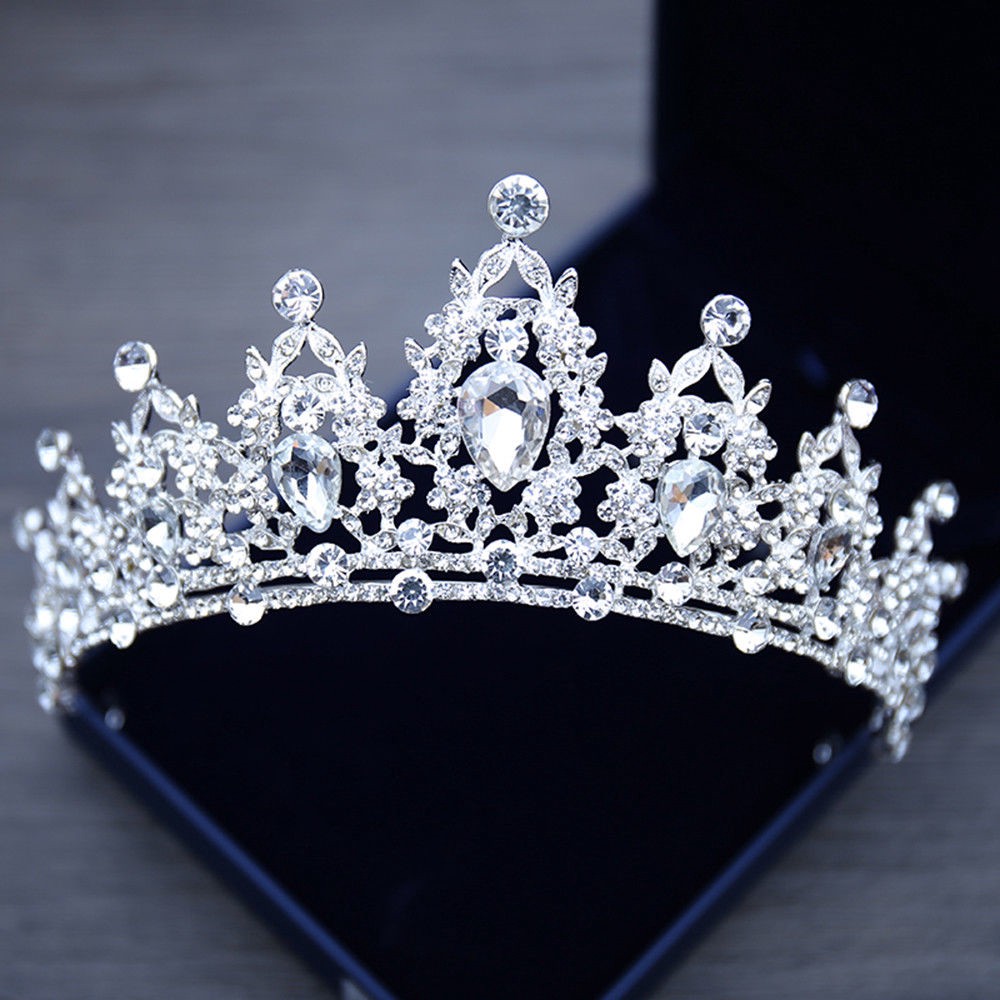 New Bling Bridal Tiara Crystal Birthaday Wedding Crown | Shopee Philippines