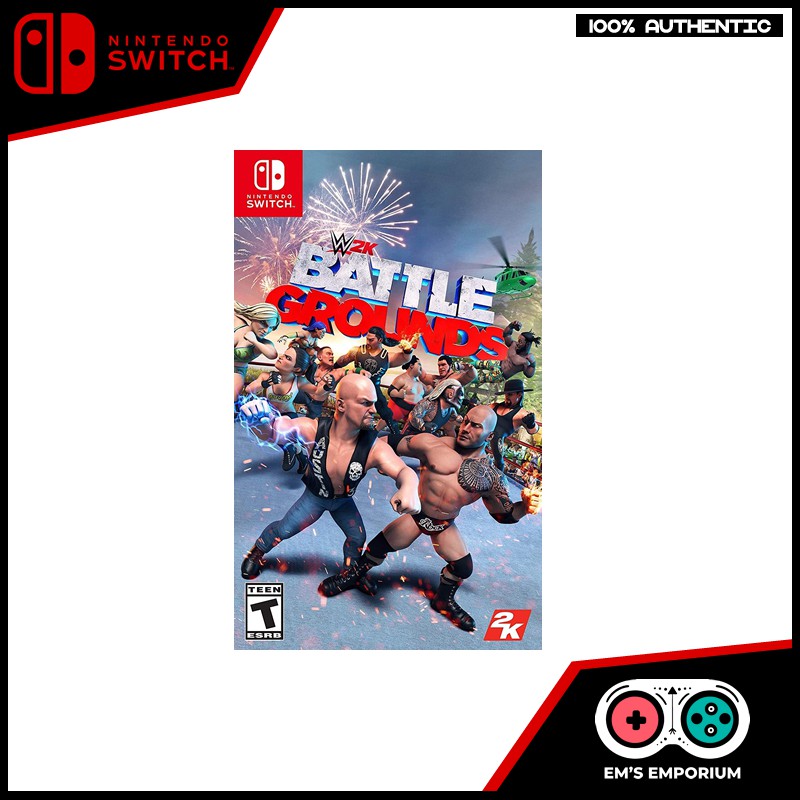 Nintendo Switch Games WWE 2K Battlegrounds | Shopee Philippines
