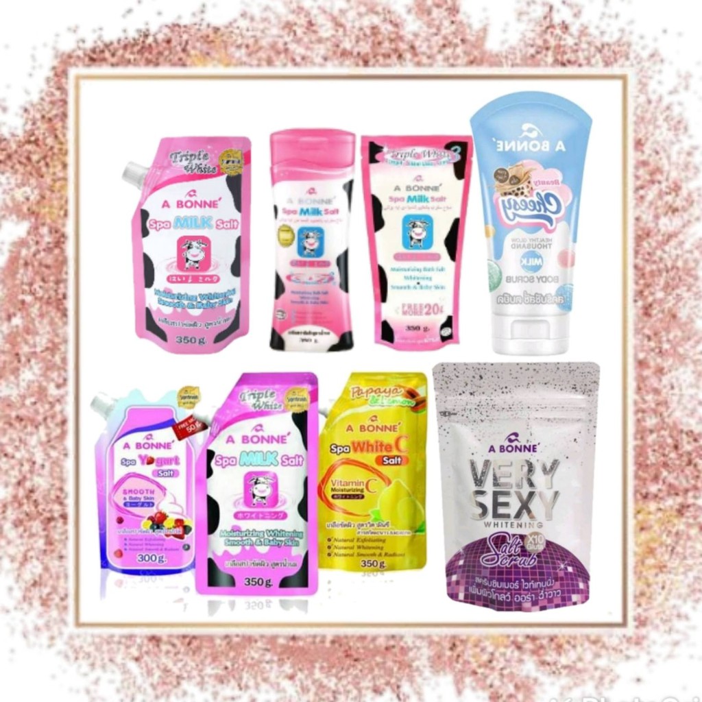 A Bonne Milk Spa Body Bath Salt Original Made In Thailand [ORIGINAL ...