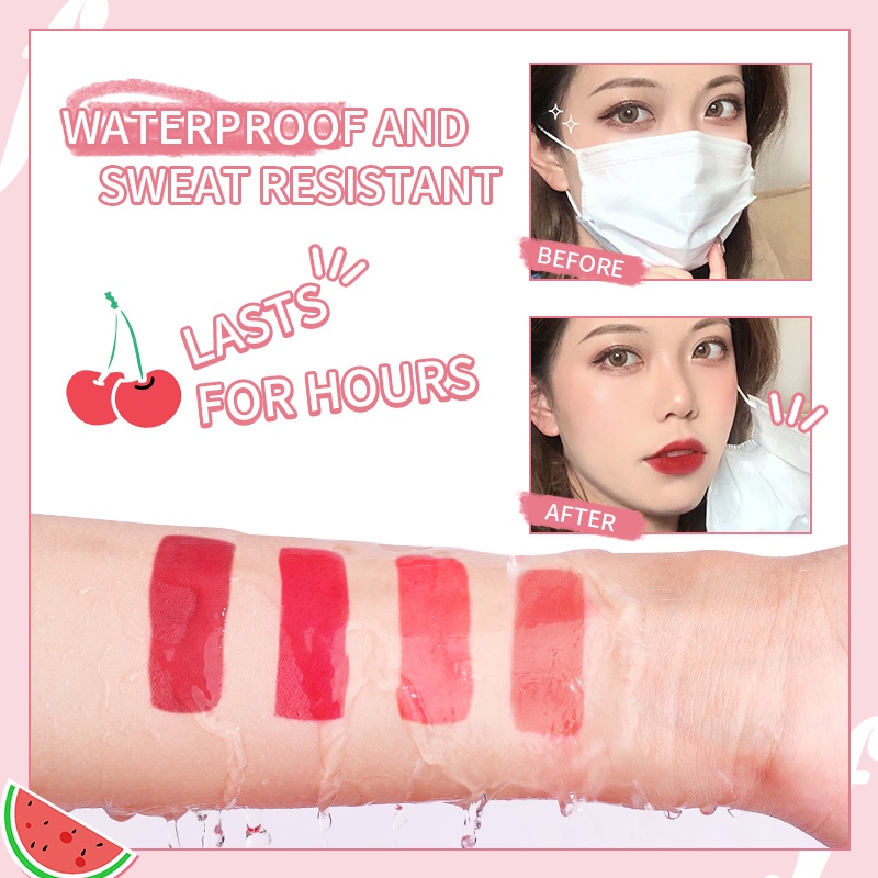 Bayfree Cheek & Lip Tint Waterproof and Sweatproof Long-Lasting Makeup ...
