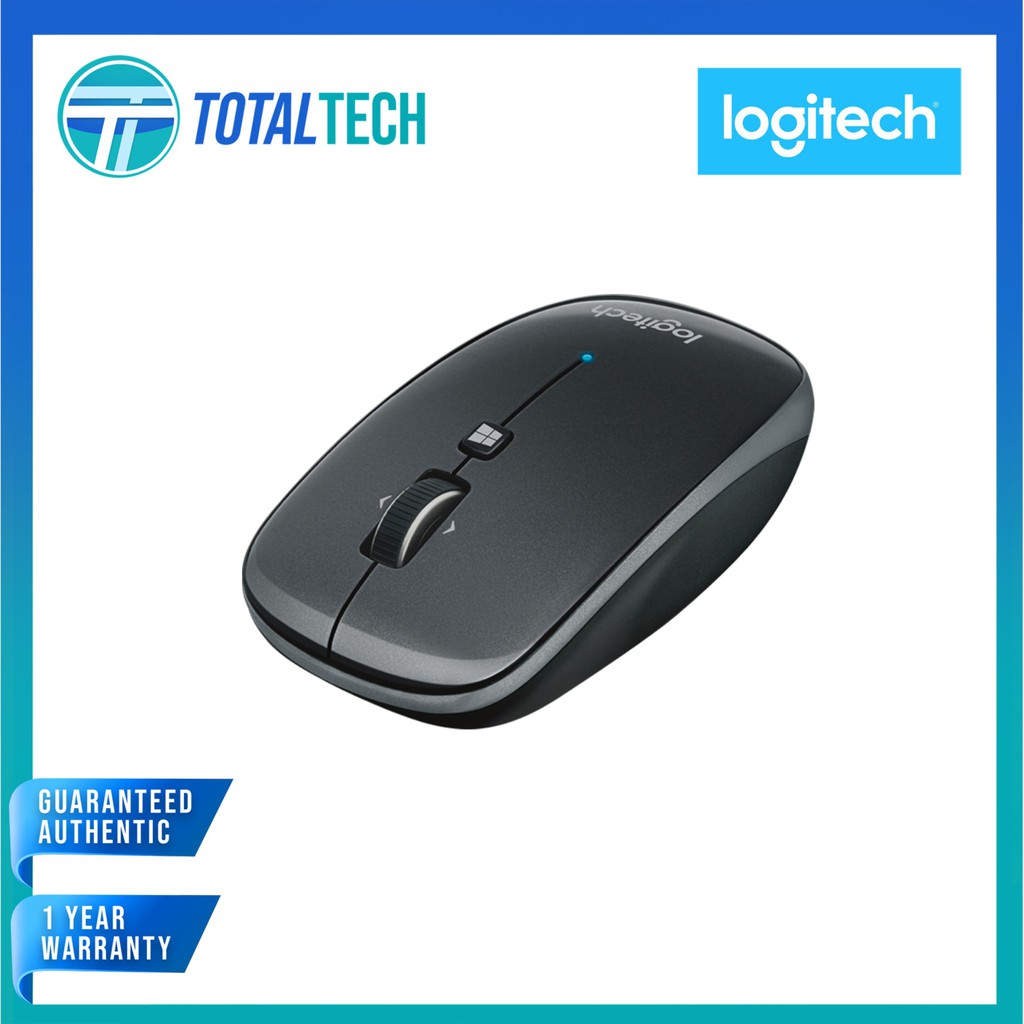 Logitech M557 Bluetooth Mouse (Dark Grey) | Shopee Philippines
