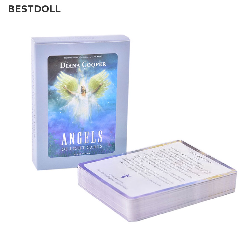 BESTDOLL Angels of Light Cards Oracle Tarot Cards Divination Destiny ...