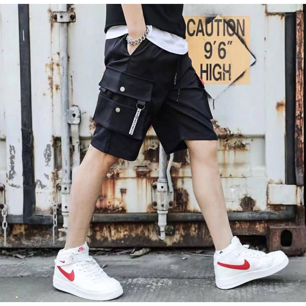 Cargo Short- 1 Chinese Fashion 4 Pocket Cargo Shorts for Men | Shopee ...
