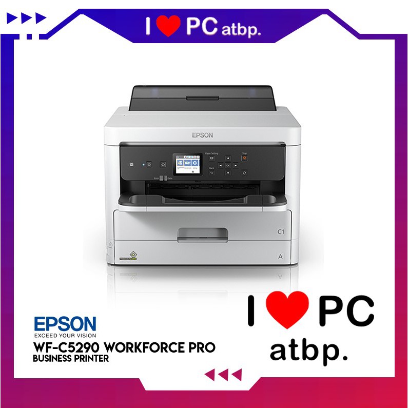 Epson WF-C5290 WorkForce Pro Business Printer (WiFi, Duplex ...