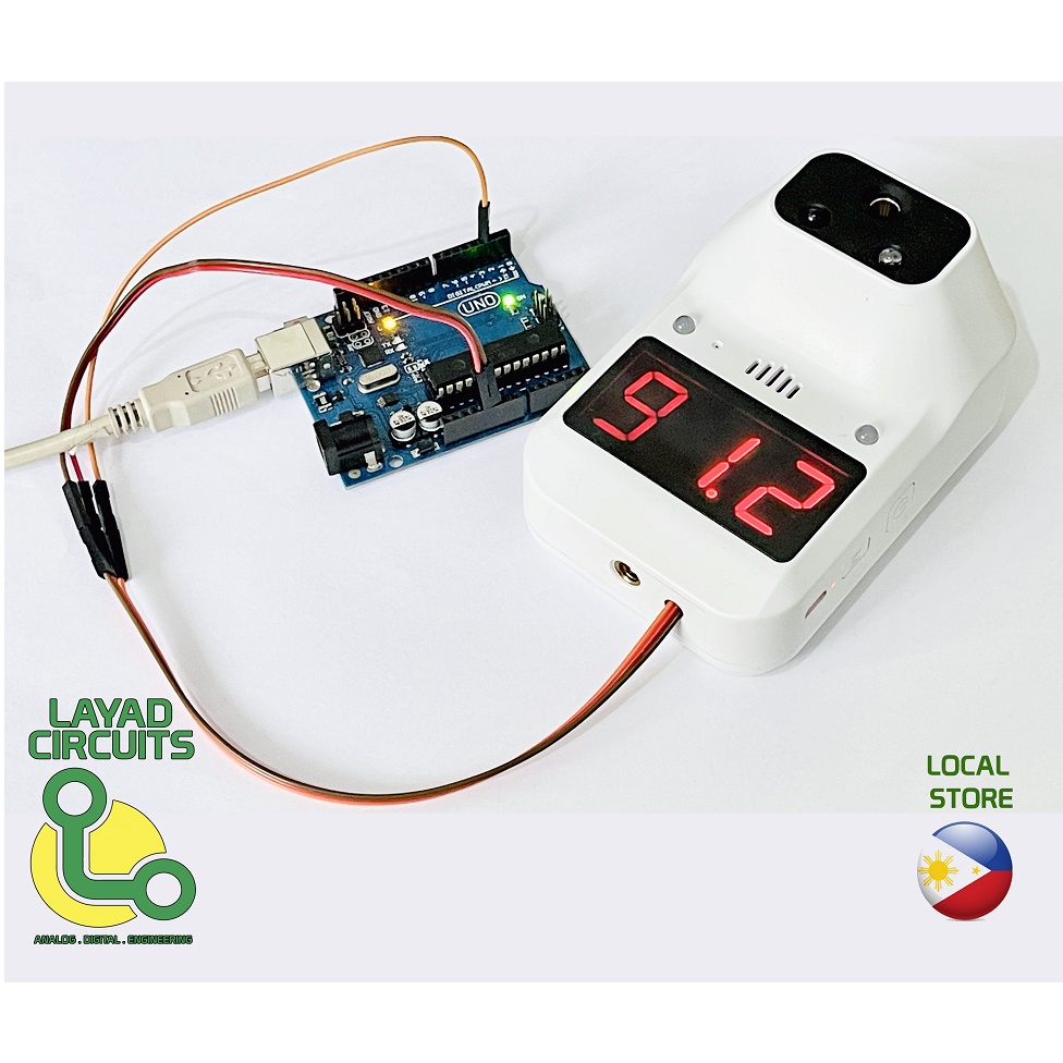 LC-081 Serial Temperature Scanner MLX90614 alternative Arduino ...