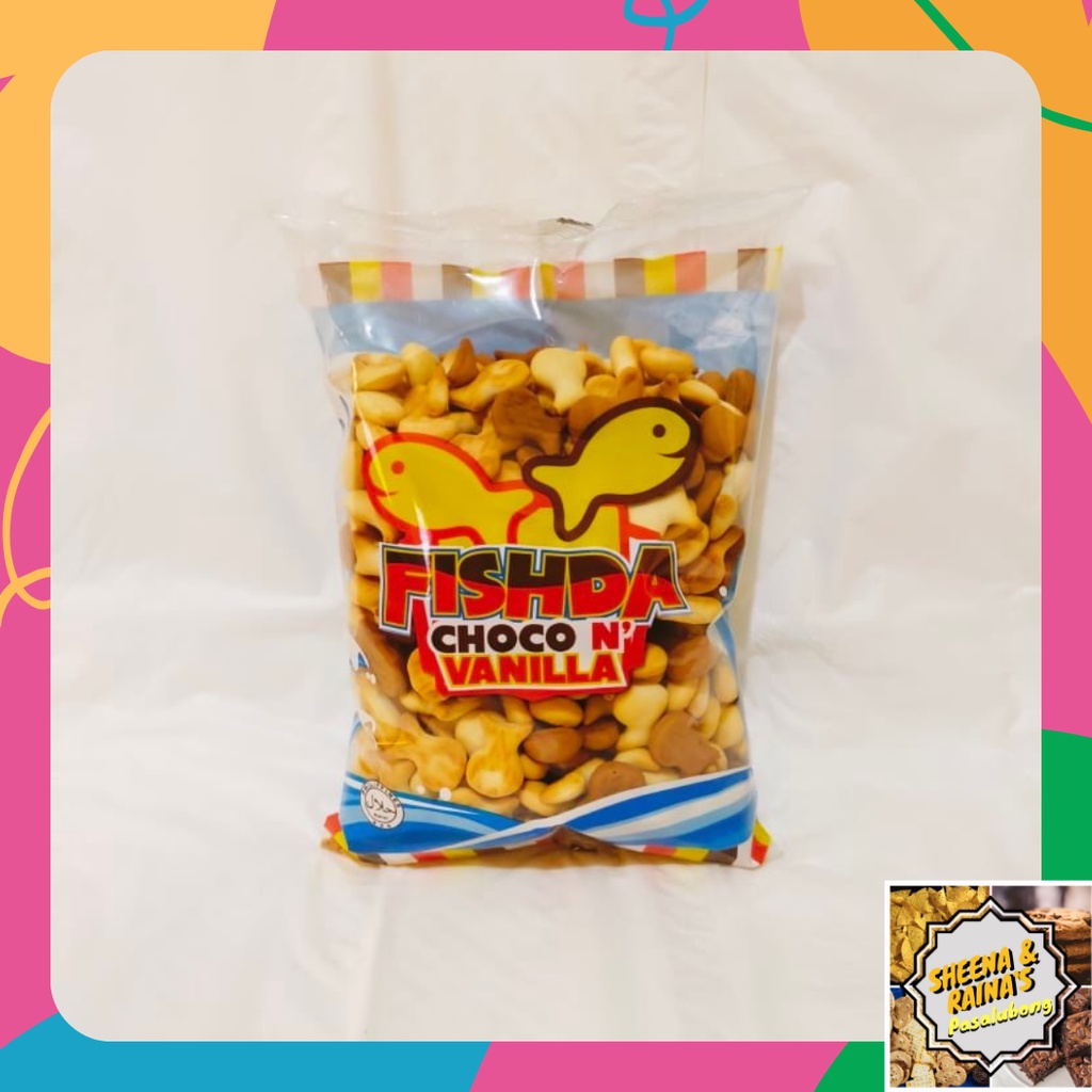 Fishda Choco N' Vanilla Biscuits, 200g | Shopee Philippines