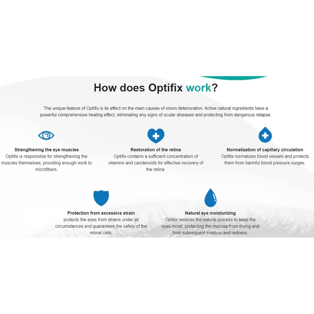 Optifix Regain your Sharp Vision 20 Capsules presyo ₱1,309