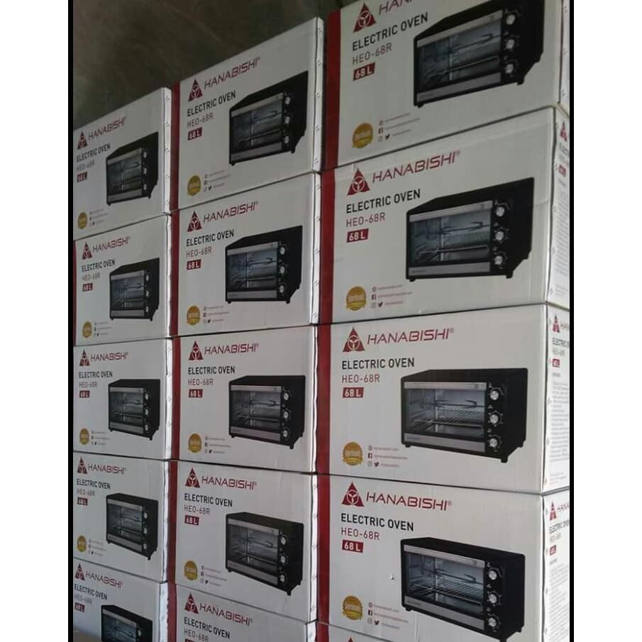 Hanabishi HEO-68R 68 Liters Convection Oven with Freebie - CBDR Store