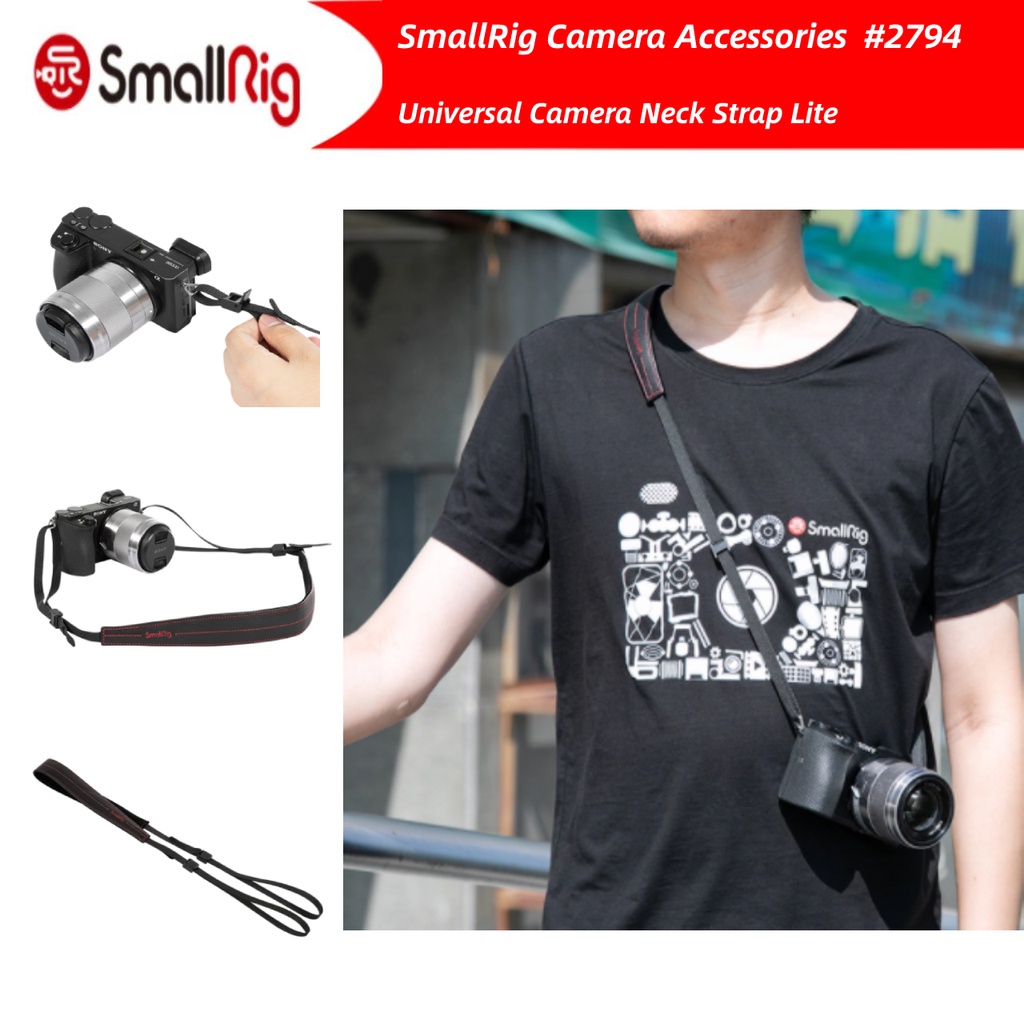 SmallRig Camera Universal Lightweight Shoulder Neck Strap Lite 2794 ...