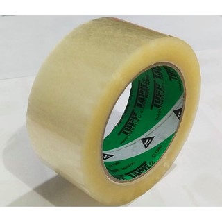 TUFF Brand Packaging Tape Clear , 2 inches X 100 Meters packing Tape ...