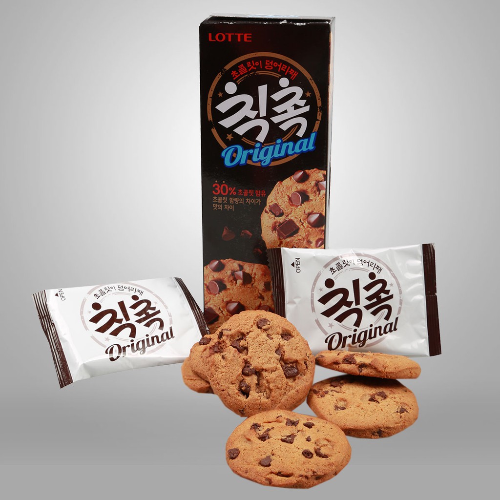 LOTTE Chic Choc Chocolate Cookie 90g | Shopee Philippines