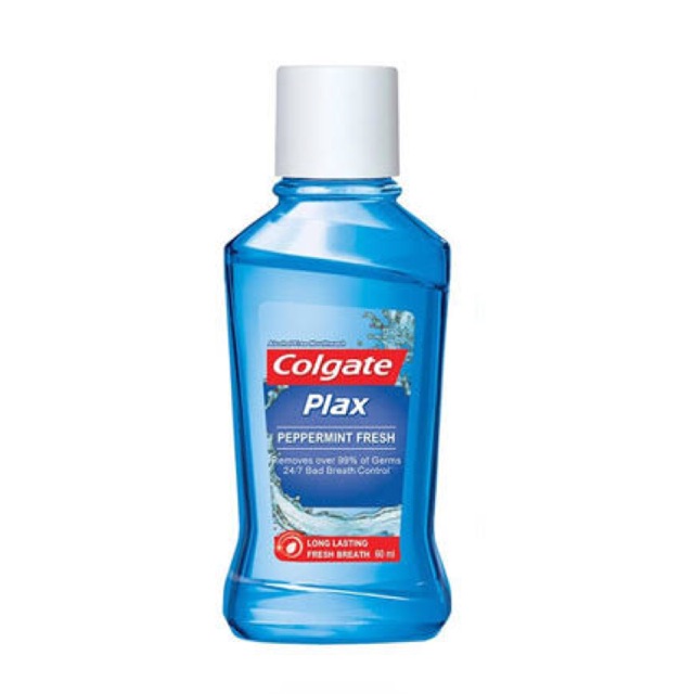 Colgate Plax Ice Mouthwash 60ml | Shopee Philippines