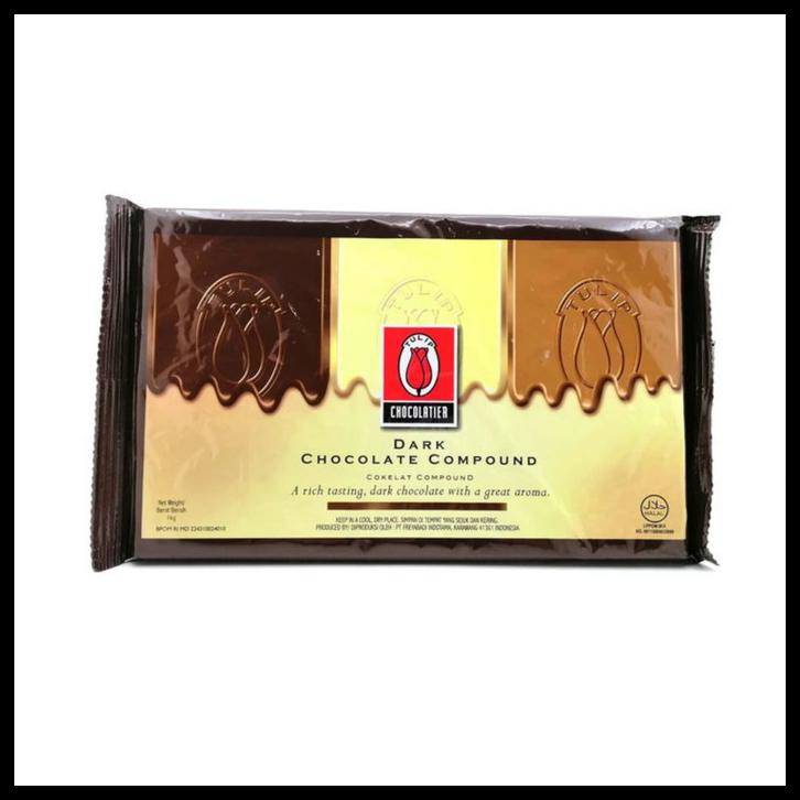 Tulip dark chocolate compound 1 kg bhn-319 | BeeCost