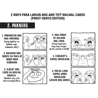 Walwal Cards- ANO TO?!! (Pinoy Henyo Edition) | Shopee Philippines